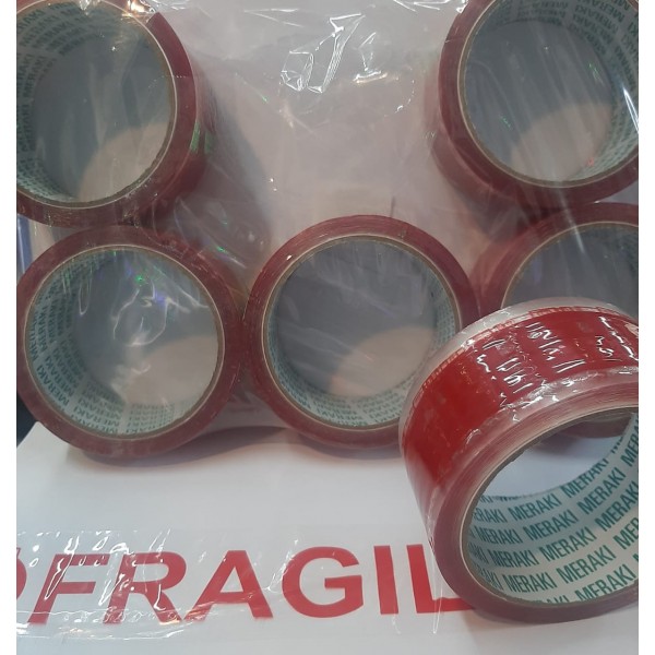 CINTA EMBALAR FRAGIL TRANSPARENTE 50 MTS - Imágenes Mayorista en ...